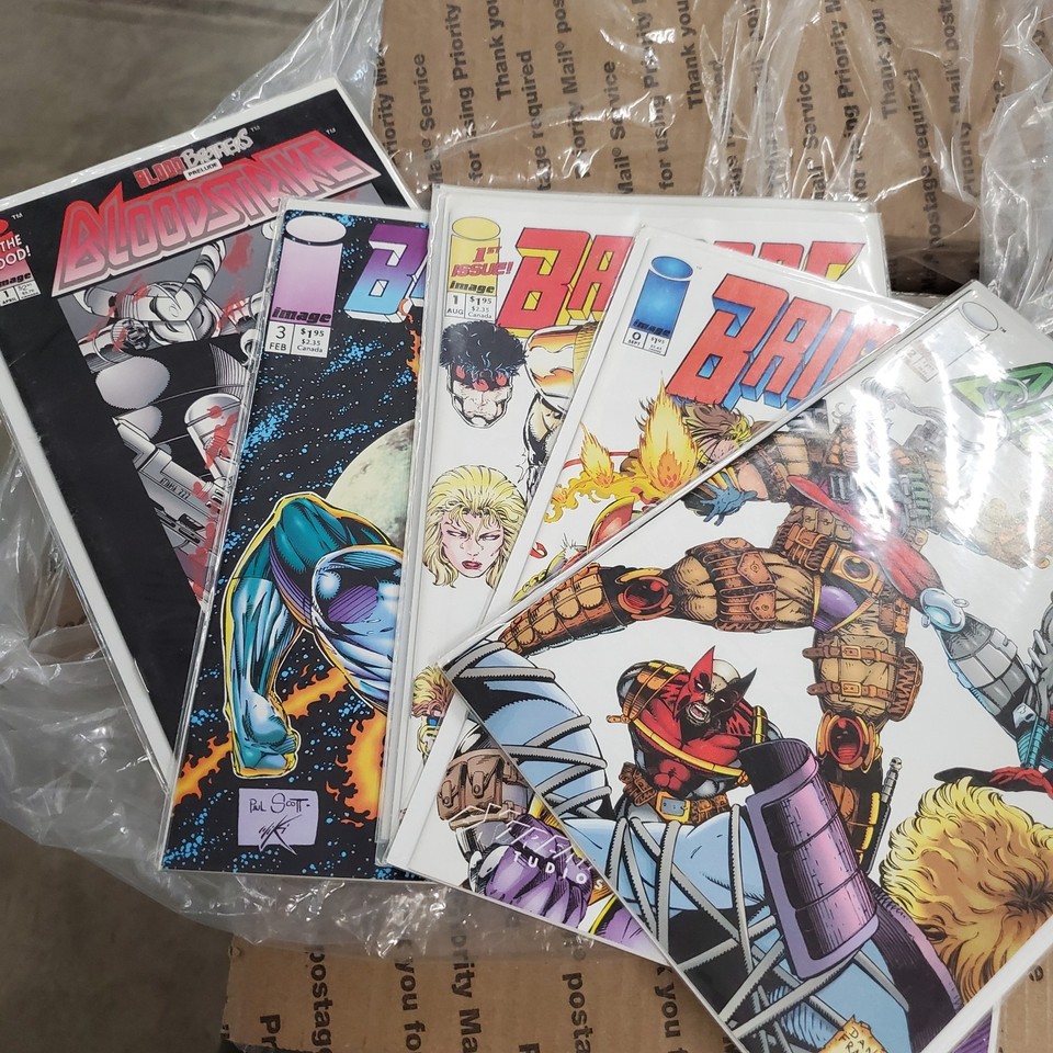Collection of Image Brand Sealed Variety Comics-10.4 Lbs.-Medium Flat ...