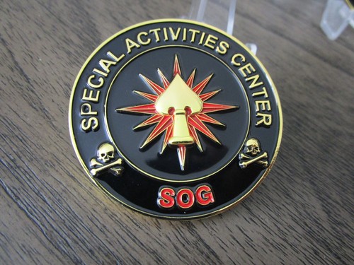 Special Activities Center SOG SAC CIA Special Operations Group ...