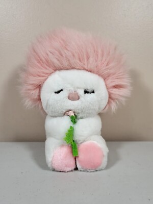 Vintage 1984 Dakin Fun Farm Frou Frou Pink & White Plush | eBay