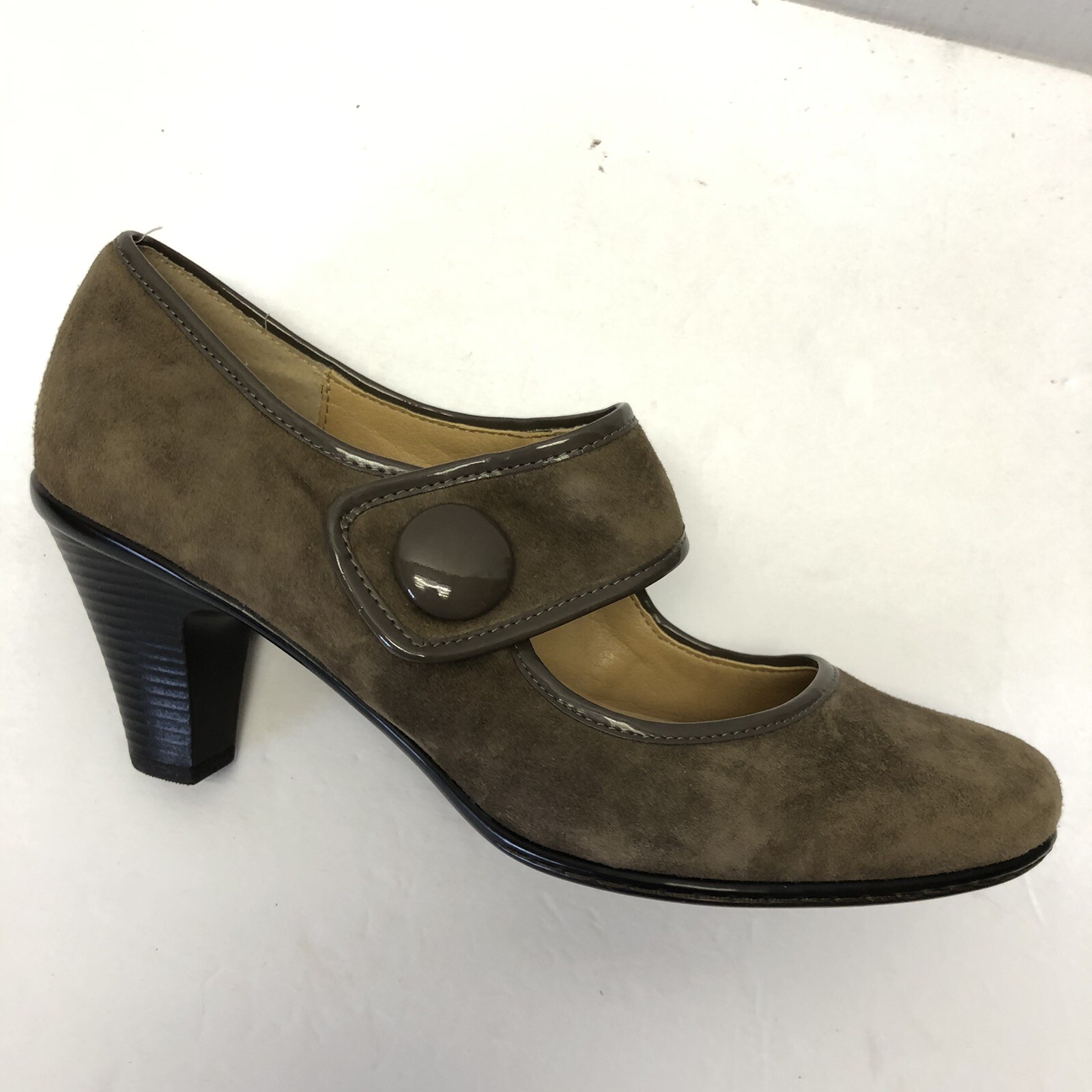 Softspots Daria Mary Jane Dress Pump Shoe Brown Suede… - Gem