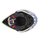 Airoh Helmet Aviator 3 AMS² Saber Matt Blue White Yellow | eBay