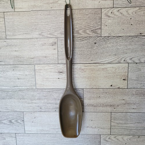 Foley Spoon Vintage NYLON PLASTIC Retro Grey Solid SERVING MIXING ...