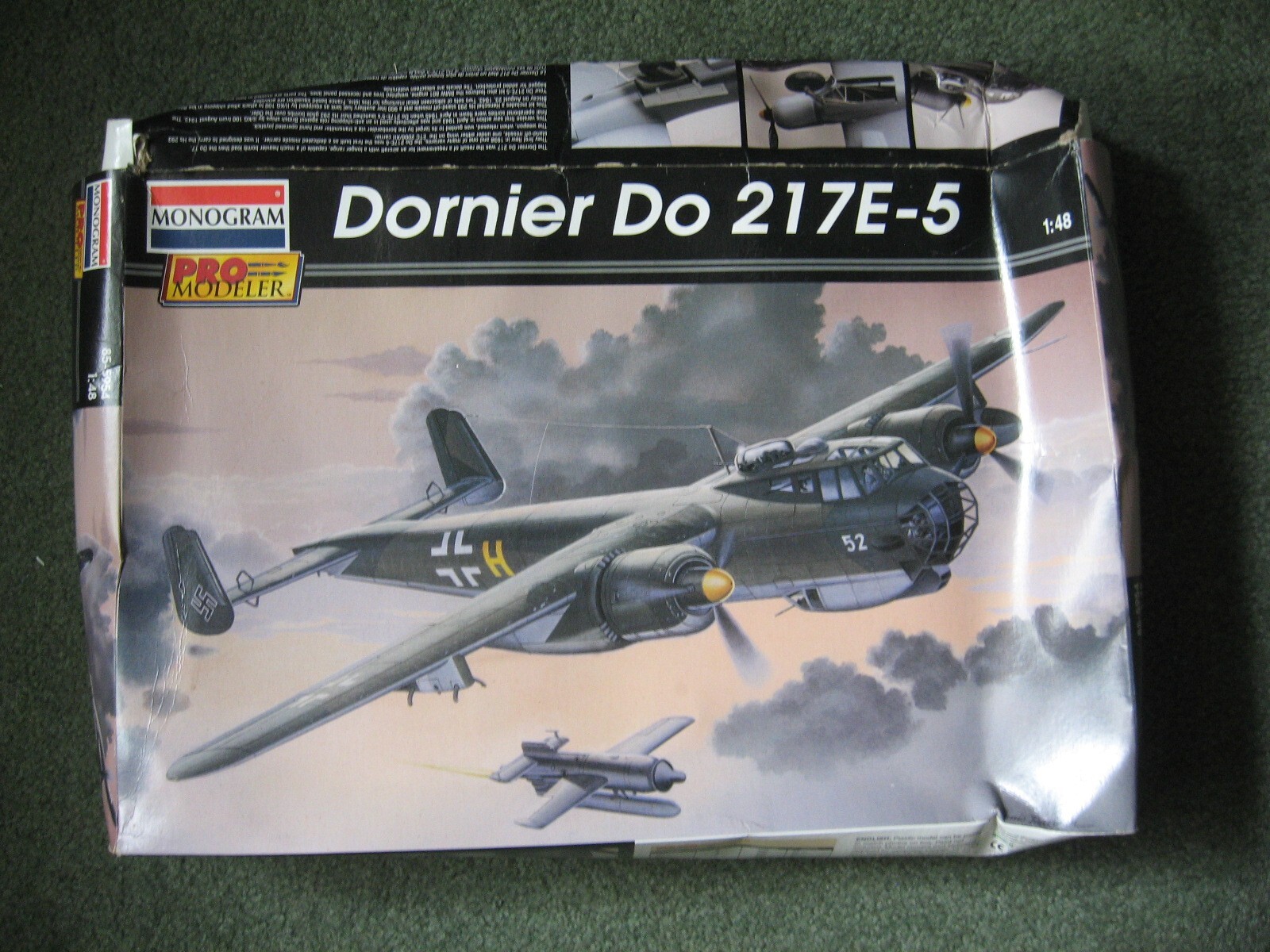 MONOGRAM 1/48 DO-217E-5--COMPLETE IN OPENED BOX--$18.50 SHIPPING | eBay