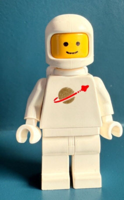 LEGO Classic Spaceman Vintage Minifigure White Airtanks Gold (sp006 ...