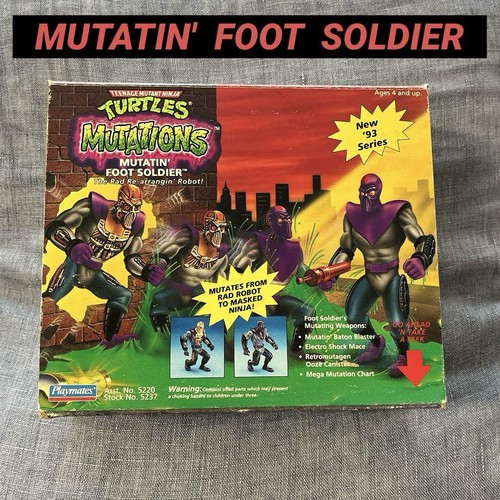 Mutant Turtles Foot Soldier Mutations Figure | eBay