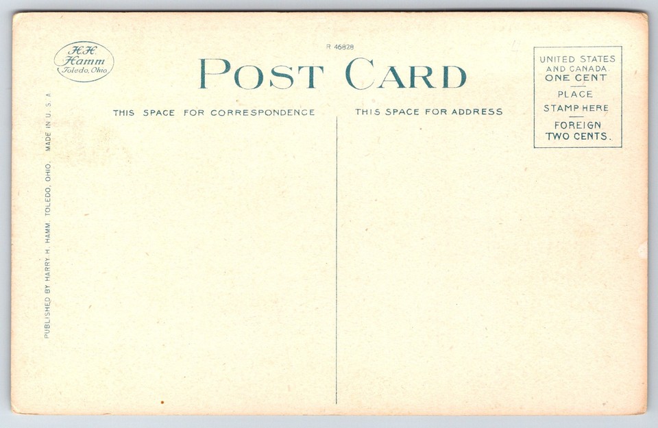 Ashtabula Ohio~City Hall & Monument~Civil War~James Lewis Smith~1920s ...