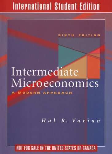 Intermediate Microeconomics by Varian, Hal R Paperback Book The Fast ...