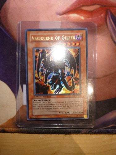 Yugioh Archfiend of Gilfer JMP-EN003 Ultra Rare Limited Edition | eBay