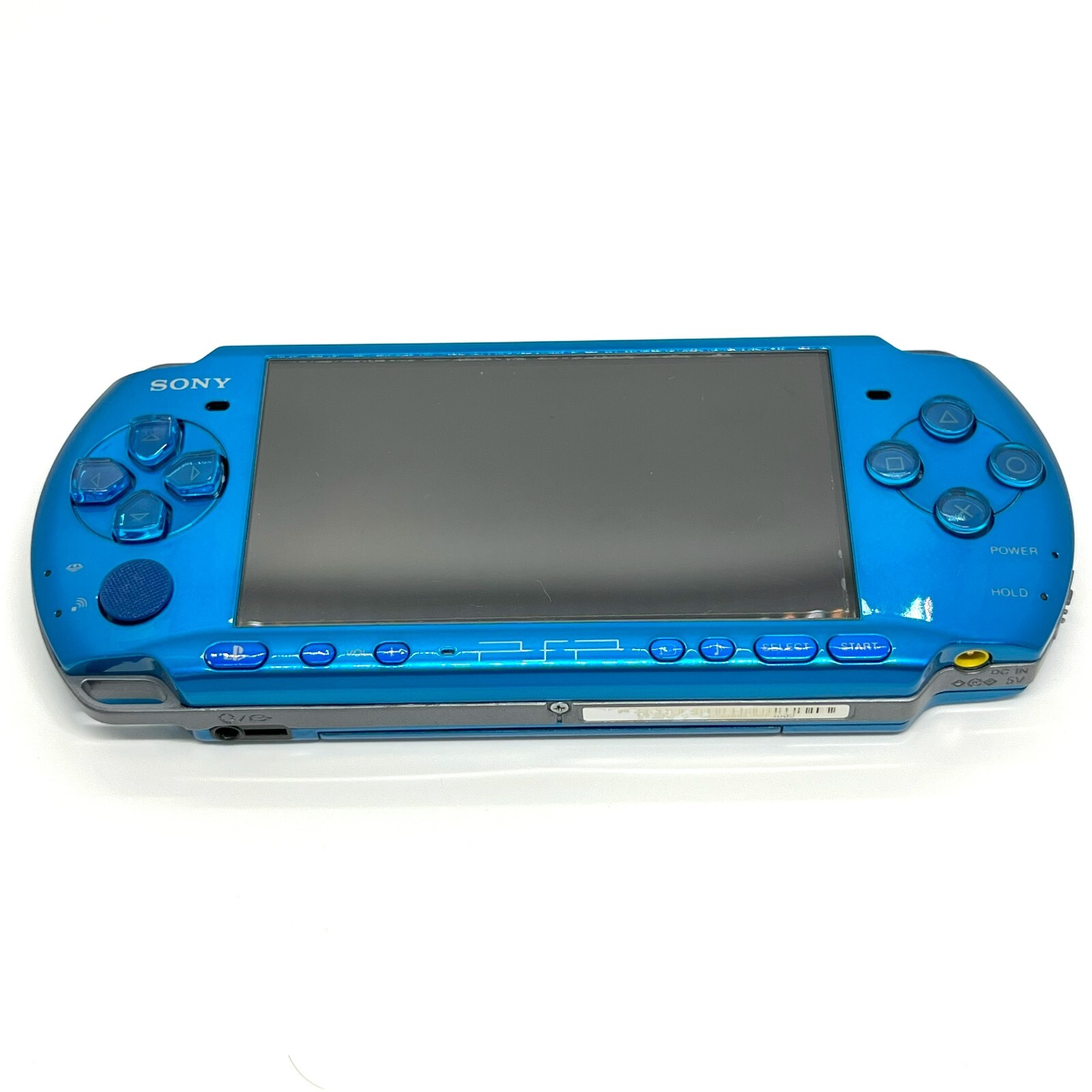 Sony PSP 3000 Vibrant Blue Console w/Charger Battery MemoryCard Case ...