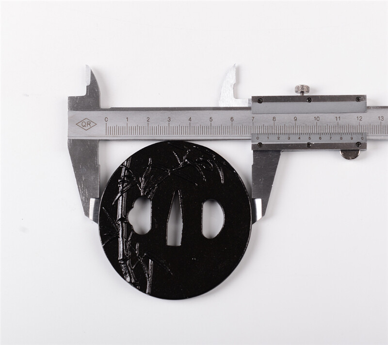 All kinds of Iron Tsuba Black Hand Guard Plate for katana wakizashi ...