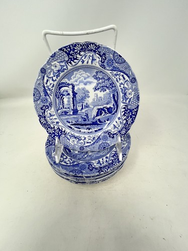 Spode Blue Italian 6 1/4” Bread Plate C1816 Made In England | eBay