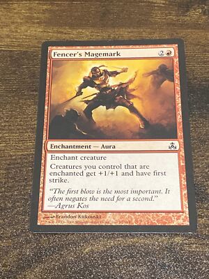 Fencer's Magemark 65/165 Guildpact Magic The Gathering MTG D5767* | eBay