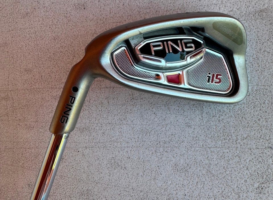 Ping i15 Black Dot Iron 5. Steel CFS shaft. Regular Flex. Left-Handed ...