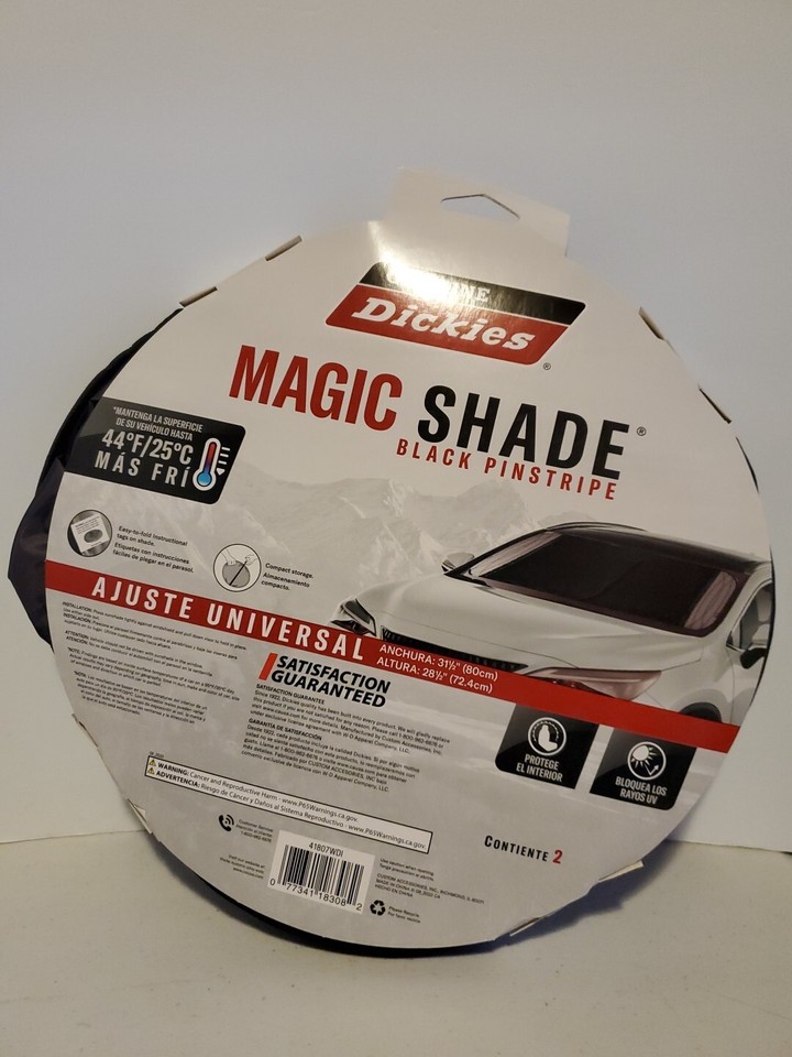 Genuine Dickies Magic Shade BLACK PINSTRIPE Universal | eBay