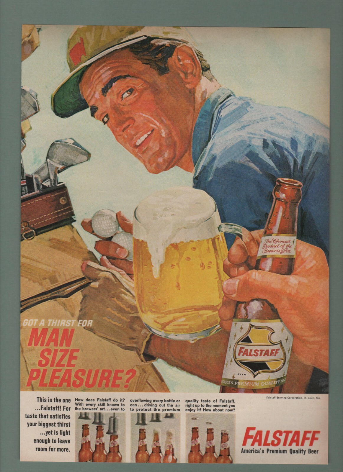Falstaff Beer Ads