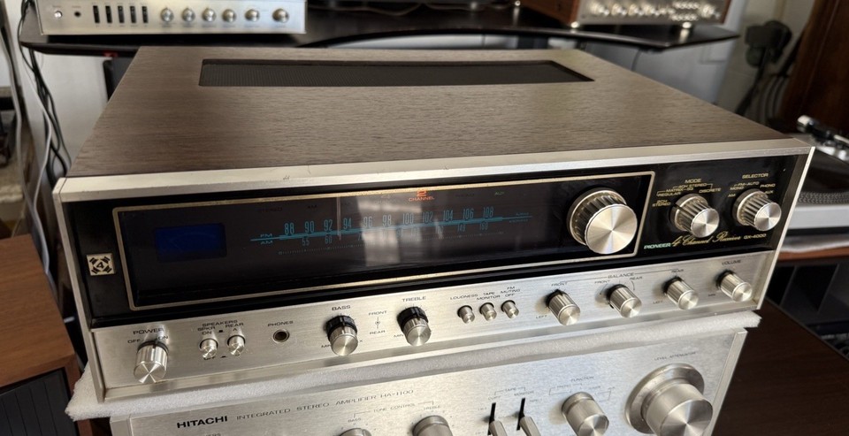 Pioneer 4 Channel Stereo AM/FM QX- 4000 Quad Receiver | eBay