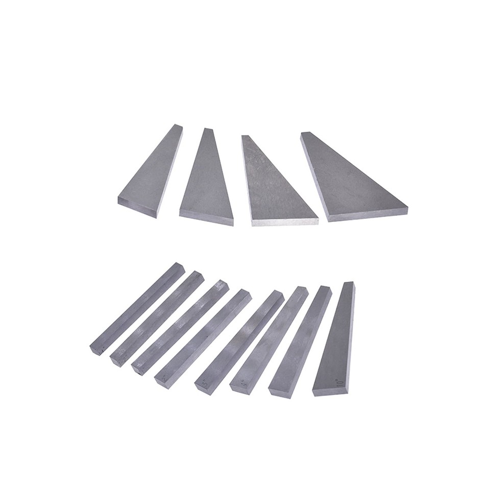 12-Pack Steel Angle Gauge Block Set with Case, Machinist Angle Plates ...