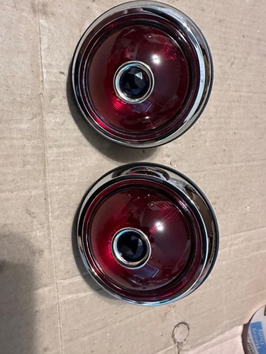 1950 Pontiac tail lights street rod hot rat custom vintage parts ford ...