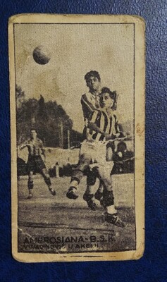 Yugoslav Kingdom old PRE-WW2 card (1933) - BSK BELGRADE AMBROSIANA ...