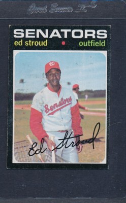 1971 Topps #217 Ed Stroud Senators EX *3286 | eBay