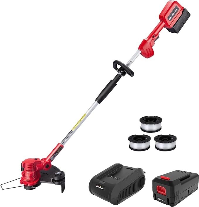 PowerSmart 10 Pack String Trimmer Replacement Spools Cover Set PS76112A ...