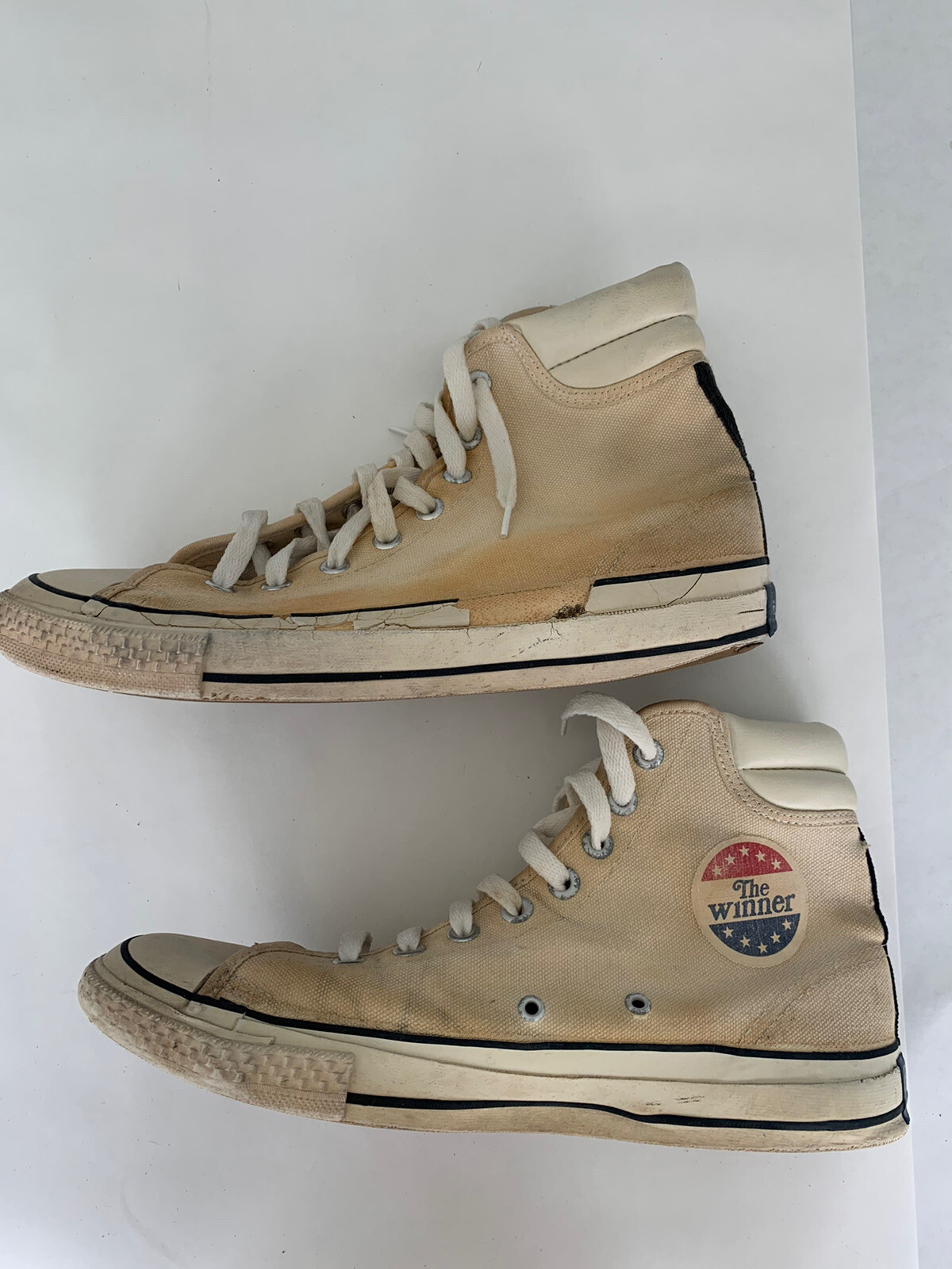 Vintage Rare Converse “The Winner” 1970s High Top Sne… - Gem