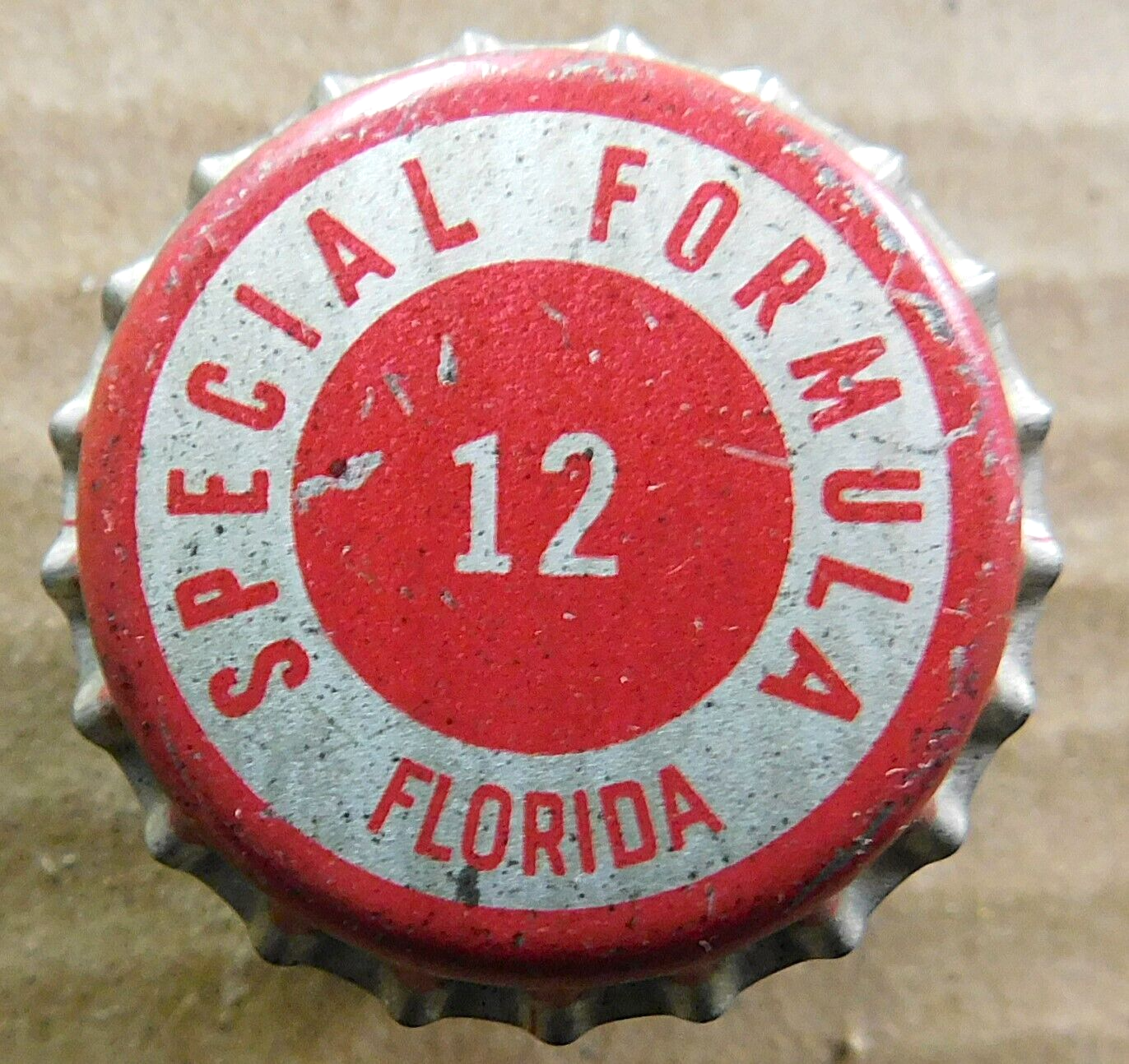 SPECIAL FORMULA FLORIDA TAX beer bottle cap 1955-60 CANADIAN ACE ...