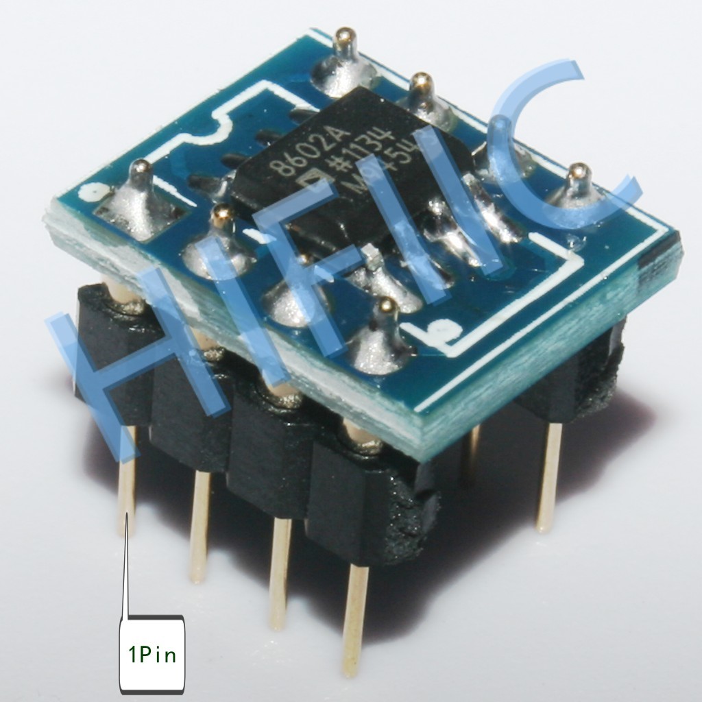 1PCS AD8602AR 8602A ON DIP ADAPTER | eBay