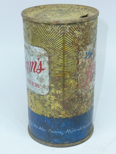 Empty Top Opened 12oz Hamm's Beer Flat Top ** Tough Baltimore Variation ...