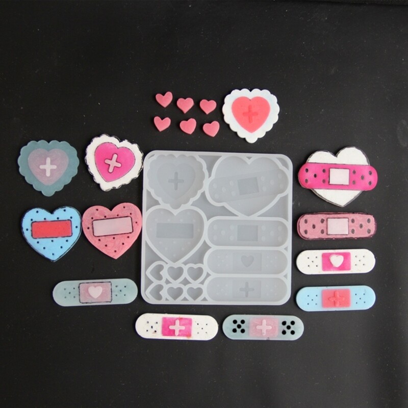 Silicone Bandage Applicator Barrette Mold Wound Dressings Hair Clip ...