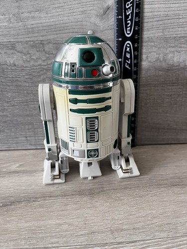 Vintage 6.5” 1997 Hasbro Kenner Star Wars R2-D2 Green Action Figure | eBay