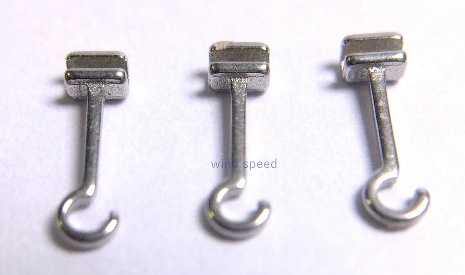 Dental Orthodontic Stainless Steel Crimpable Hook Long Curved Right For ...