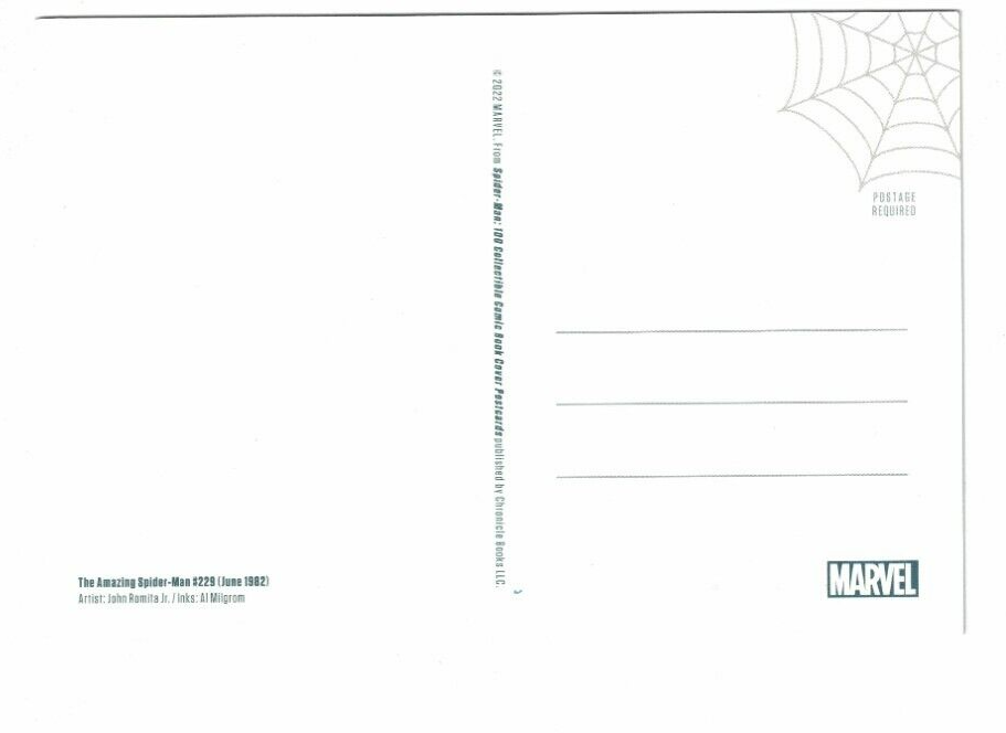 THE AMAZING SPIDER-MAN #229 JUNE 3.5" X 5.5" MARVEL COMICS POSTCARD | eBay