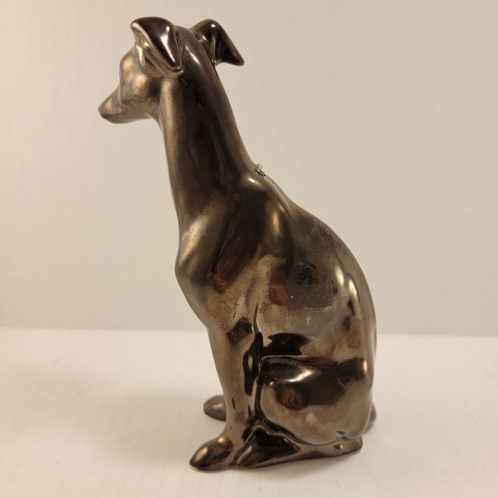 Vintage Porcelain Tilso Japan Greyhound Dog Figurine Hand Painted | eBay