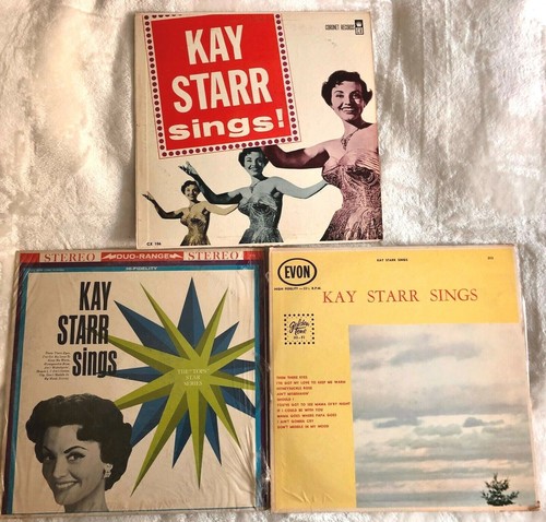 Kay Starr LP Vinyl 3 Used LOT - Kay Starr Sings! Hits records | eBay