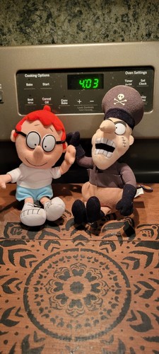 Stuffins Sherman 1999 CVS 6" Rocky & Bullwinkle Friends Fearless Leader ...
