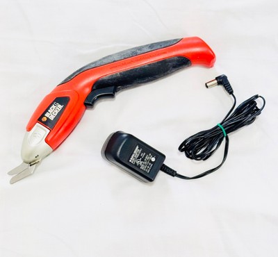 Black & Decker SZ360 Cordless Rechargeable Box Cutter Scissors Tool w ...