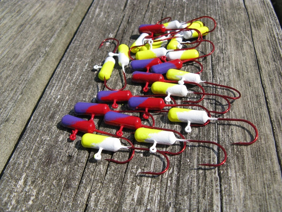 Painted Tube Jigs Autumn Colors Water Ready 1/5oz Lot of 20 K1 | eBay