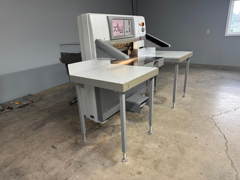 2006 Polar 78X Programmable Guillotine Paper Cutter Air Tables ...