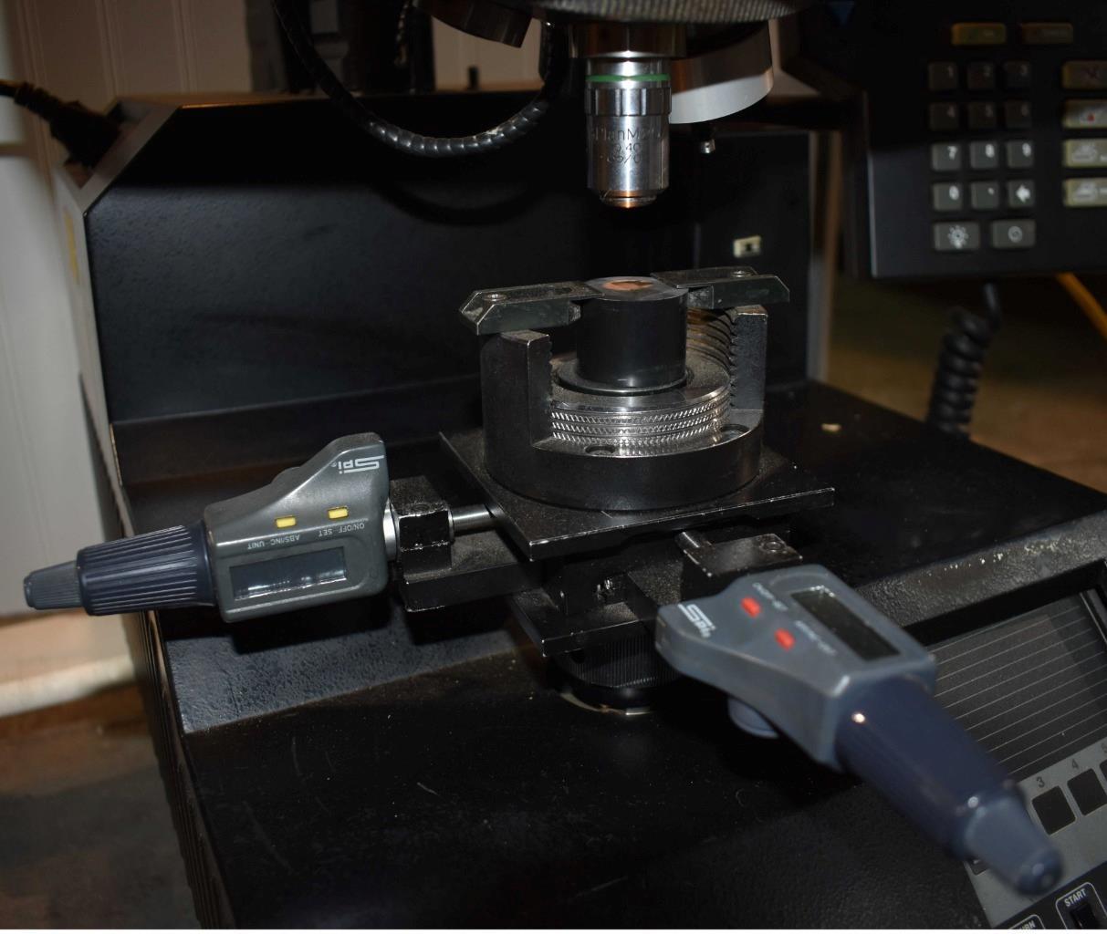 Wilson Rockwell Instron Tukon 2100 Hardness Tester w/ Stage, Indenter ...