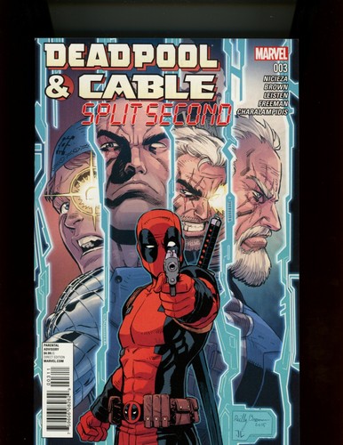 Deadpool & Cable: Split Second #3 - Reilly Brown Cover! (9.0) 2016 | eBay