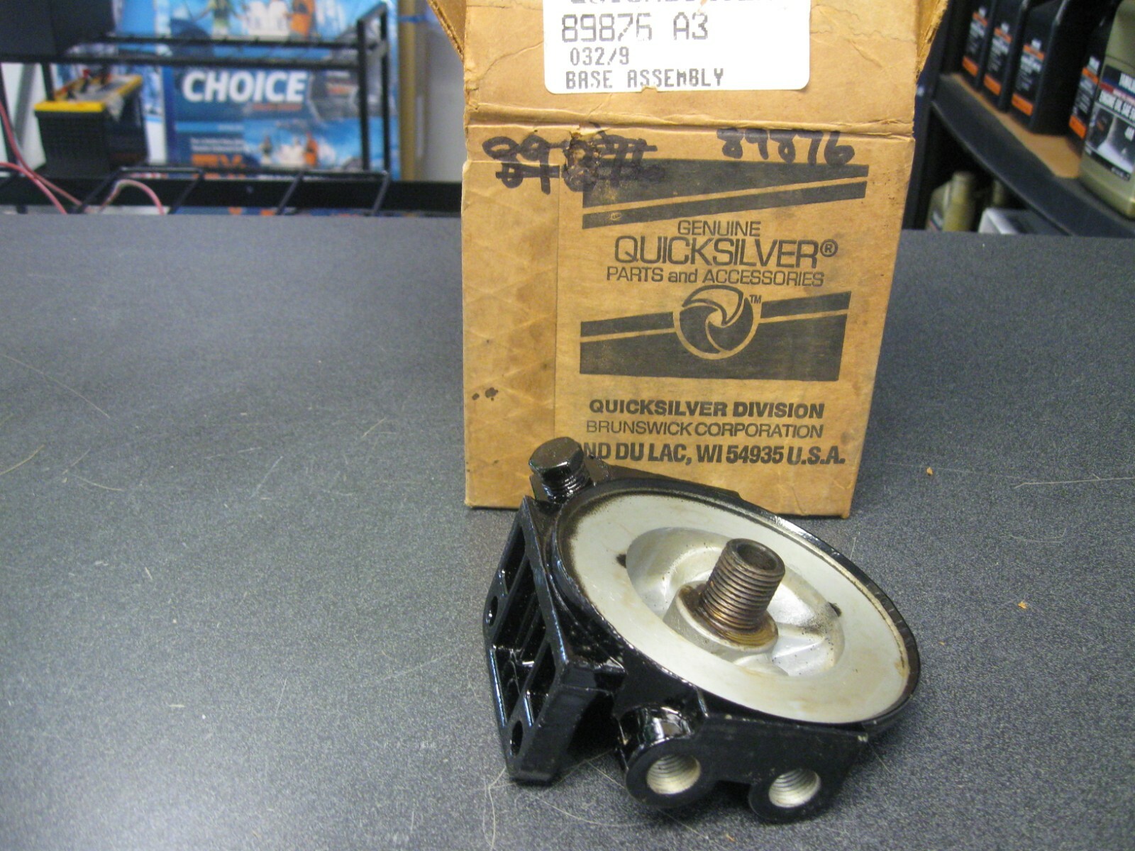 MERCURY MARINE FUEL FILTER BASE ASSY 89876A3 | eBay