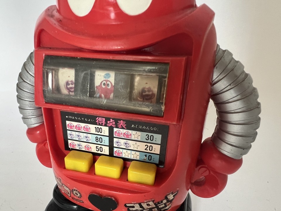 POPY Ishimori pro Ganbare Robocon VHTF Rare casino slot machine | eBay