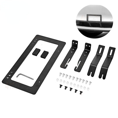 New NO DRILLING Front License Plate Hardware Installation Kit For Tesla ...