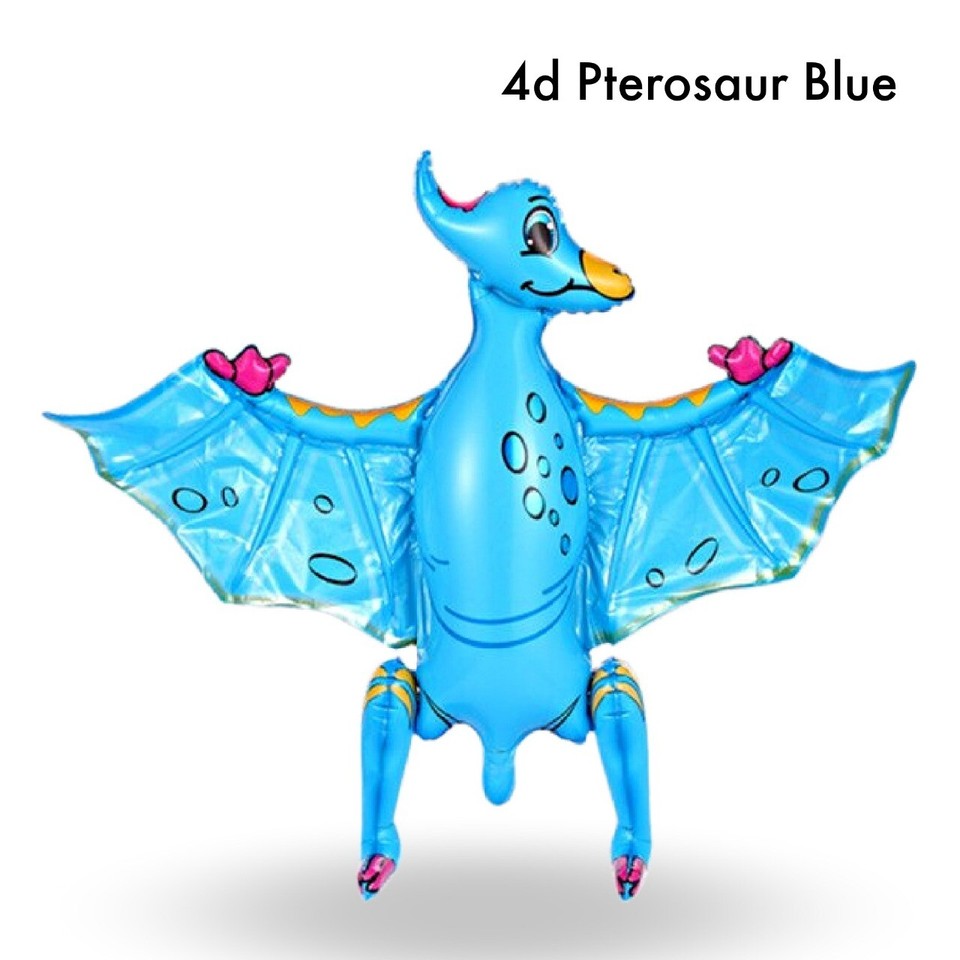 4D DINOSAUR FOIL Balloons Helium Baloon Jungle Birthday Children Party ...