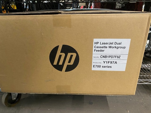 HP LaserJet Dual Cassette Workgroup Feeder Y1F97A OEM for sale online ...