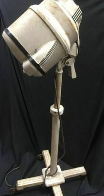 1930's TURBINATOR Hair Dryer W L Martin - Jet engine styled Cast Iron ...