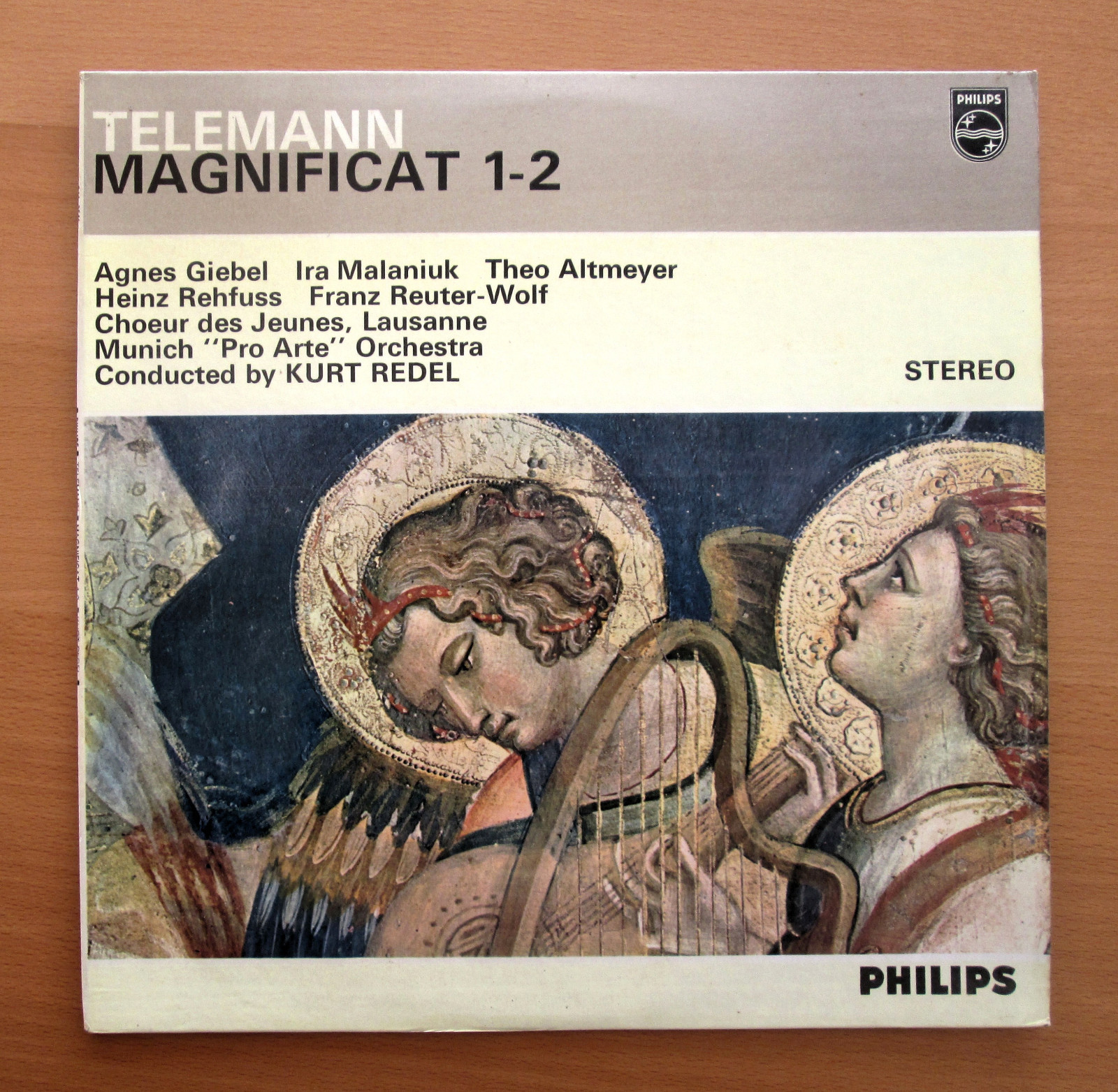 SAL 3546 Telemann Magnificat 1-2 Agnes Giebel Kurt Redel NEAR MINT ...