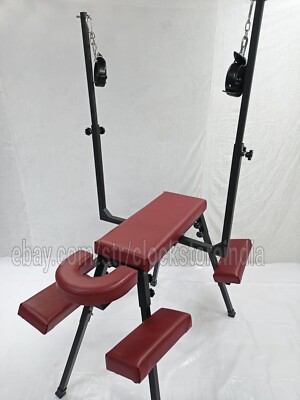 Spanking Bench Portable Bench Flogging BDSM Bench Wine Color With ...