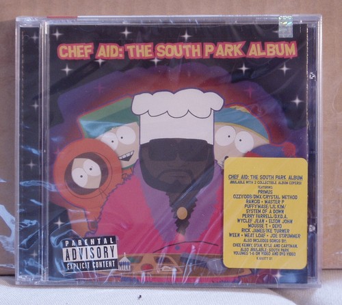 Chef Aid: The South Park Album 1998 CD Extreme Version New, Sealed ...
